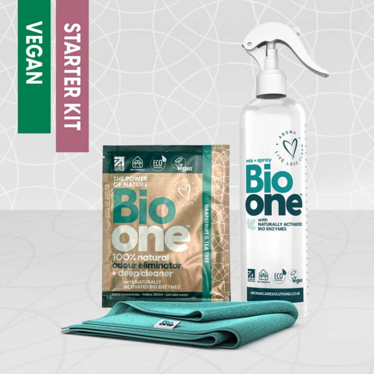 How enzymes clean and eliminate odour